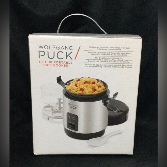 Wolfgand Puck | Kitchen | Nibwolfgang Puck 5 Cup Portable Rice Cooker | Poshmark
